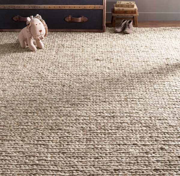 Chunky Braided Wool Rug