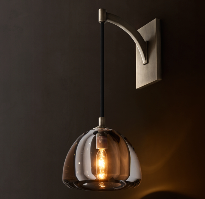 Hemisphere Sconce | RH Baby & Child