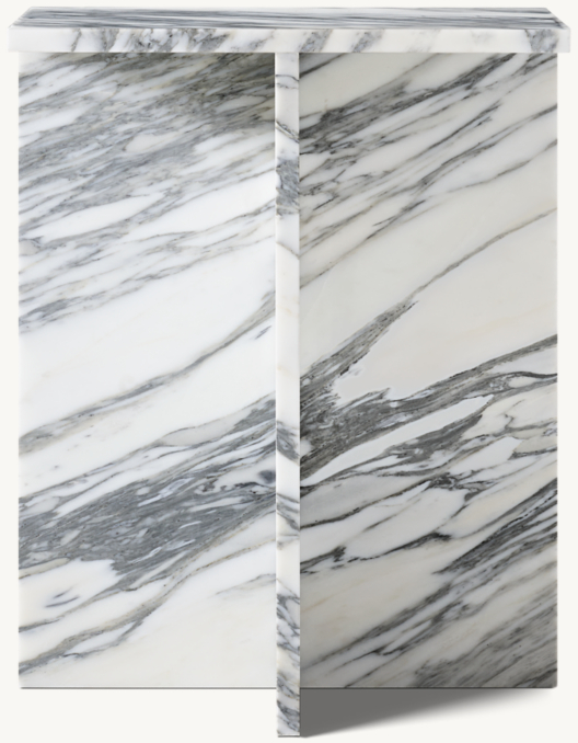 Vito Stone Square Side Table | RH Baby & Child