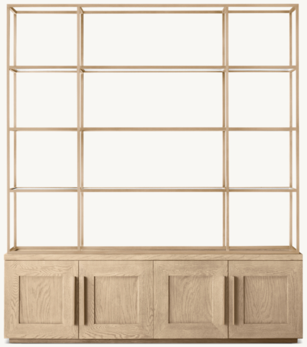 Machinto 4-Door Sideboard & Hutch | RH Baby & Child