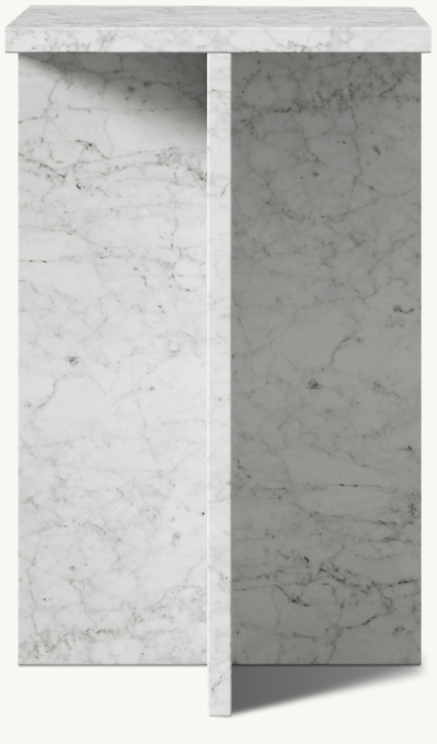 Vito Stone Square Cocktail Table | RH