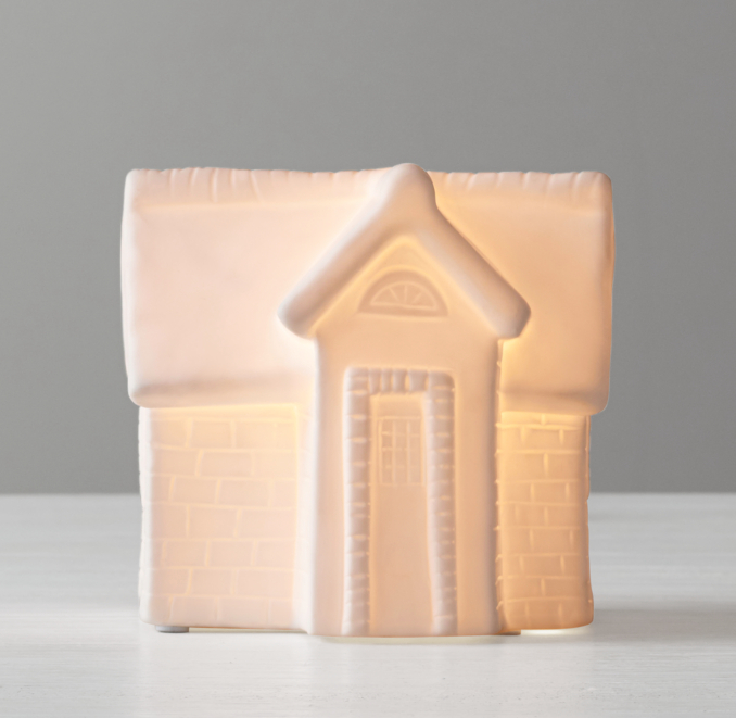 Illuminated Porcelain German Country House | RH Baby & Child
