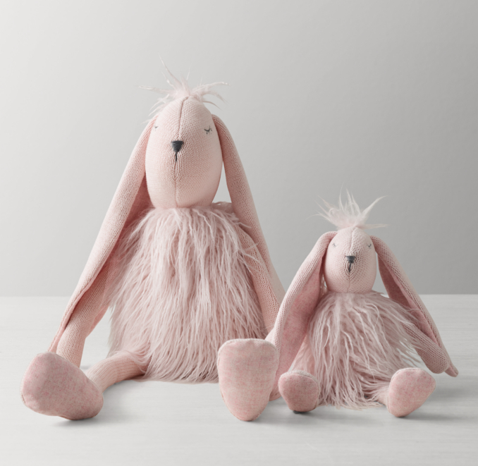 Wooly Plush Bunny - Petal | RH Baby & Child