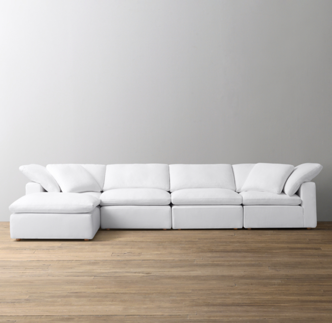 Cloud Modular Petite Customizable Sectional | RH Baby & Child